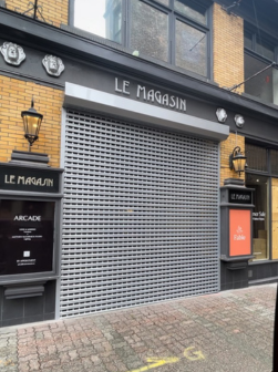 Downtown Core - Talius Vandal-Resistant Automated Roll Shutters - Talius