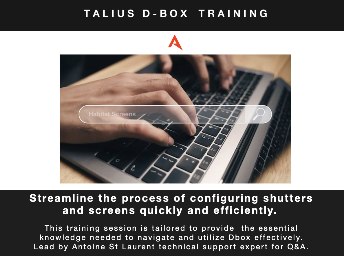 Online D-Box Training Registration - Talius